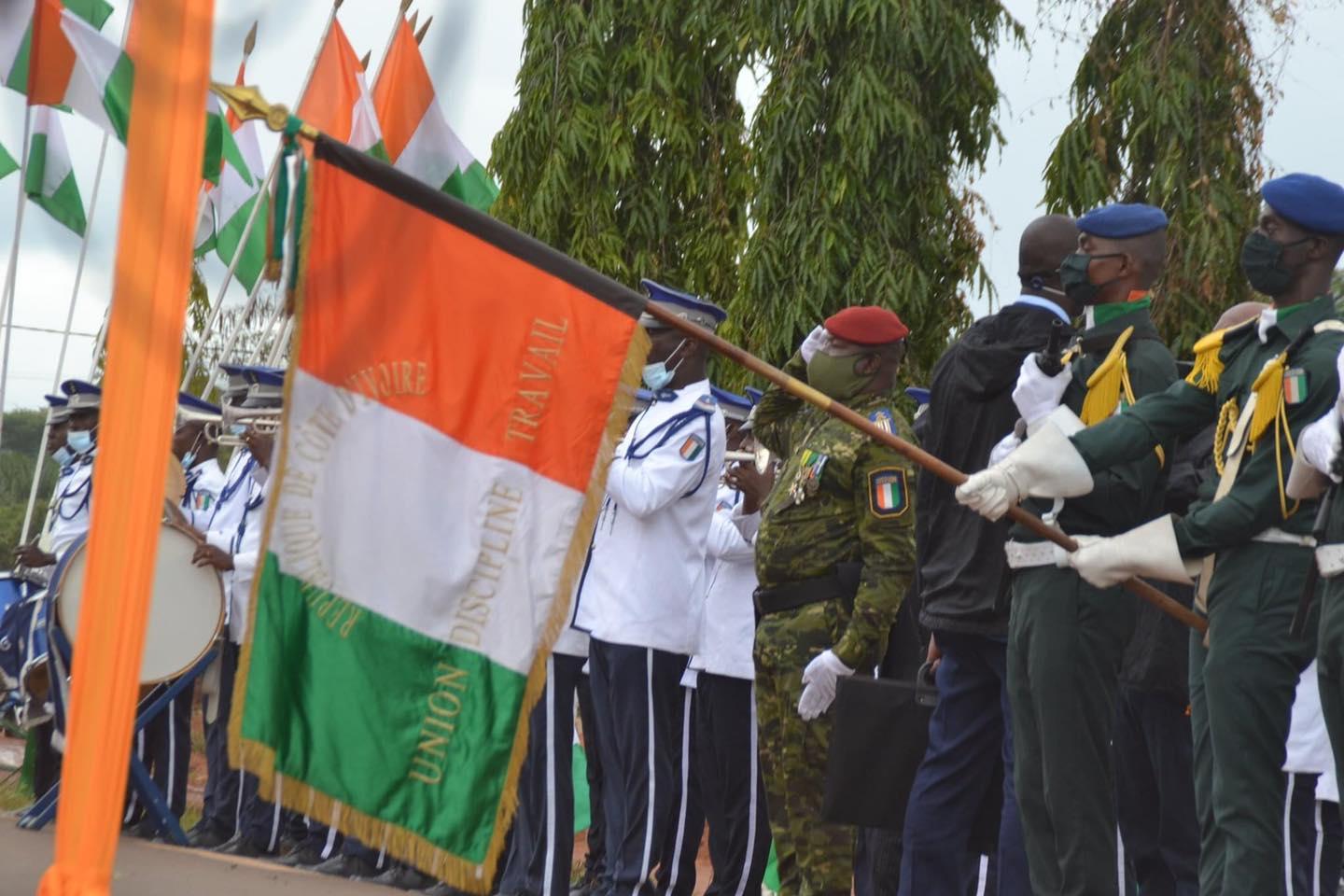 Côte d’Ivoire : Le président Ouattara élève en grade des officiers et ...